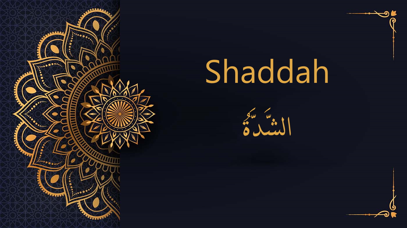 Shaddah for Beginners: The Secret to Correct Arabic Pronunciation